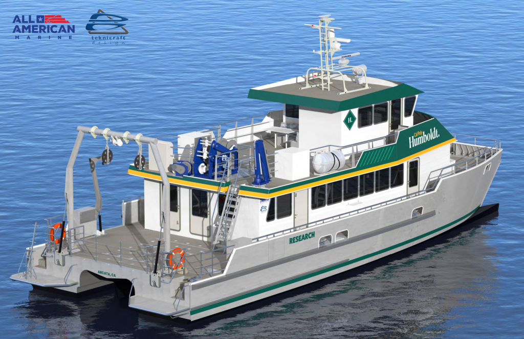 AAM Secures Contract to Build Vessel for Cal Poly Humboldt